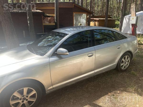 Grey Audi A6 2006 in Riga, with an engine capacity of 2.40 L and mileage of 309 thousand km for 1500 €, photo 5 on AUTOMOTO.COM.LV