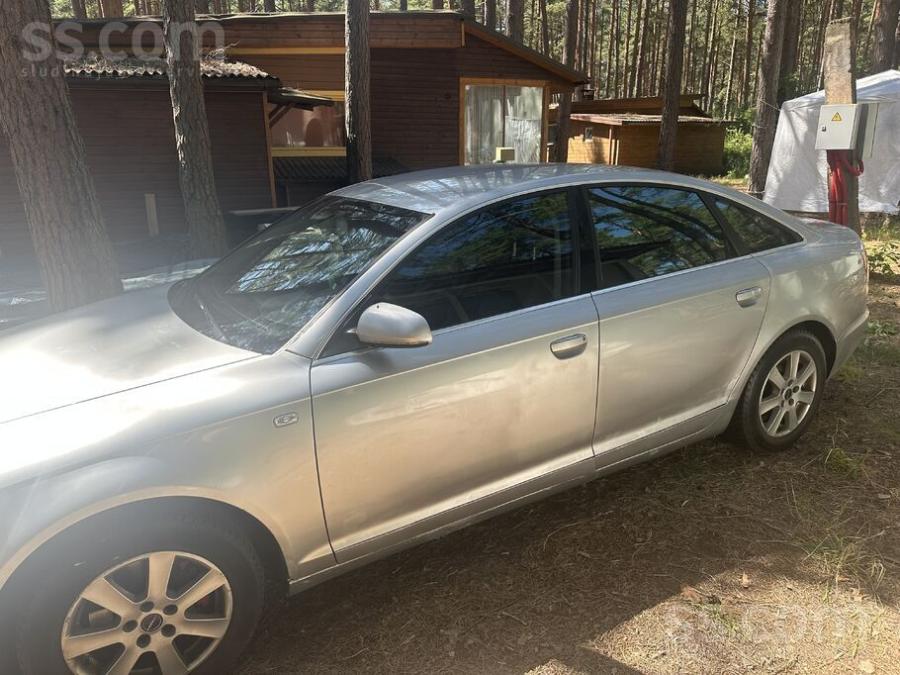 Grey Audi A6 2006 in Riga, with an engine capacity of 2.40 L and mileage of 309 thousand km for 1500 €, photo 6 on AUTOMOTO.COM.LV