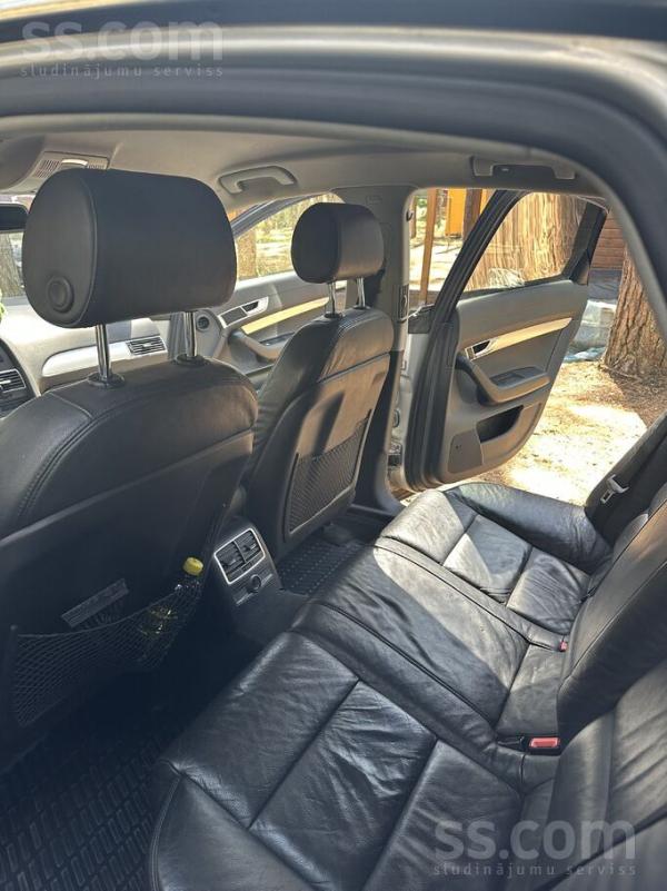 Grey Audi A6 2006 in Riga, with an engine capacity of 2.40 L and mileage of 309 thousand km for 1500 €, photo 8 on AUTOMOTO.COM.LV