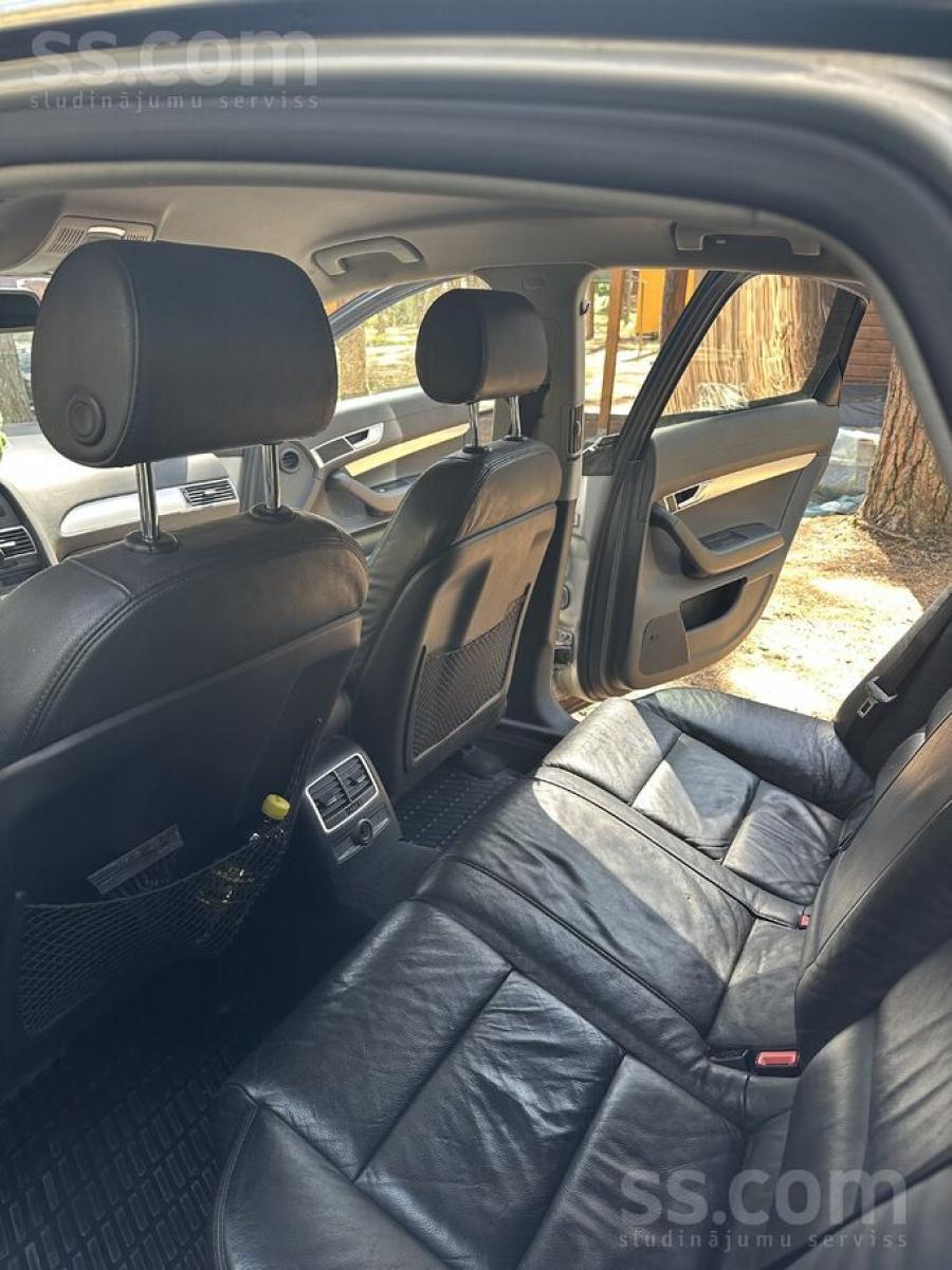 Grey Audi A6 2006 in Riga, with an engine capacity of 2.40 L and mileage of 309 thousand km for 1500 €, photo 9 on AUTOMOTO.COM.LV