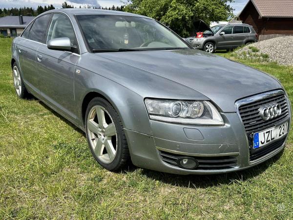 Серый Ауди А6 2006 в Вильнюс, объемом двигателя 2.97 л и пробегом 350 тыс. км за 1950 €, фото 1 на AUTOMOTO.COM.LV