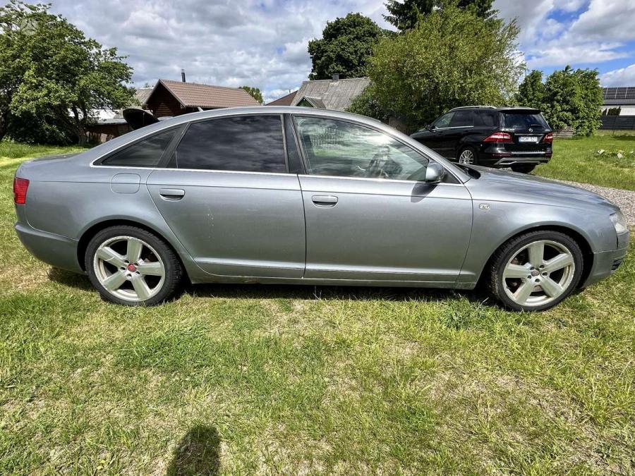 Pelēks Audi A6 2006 Viļņa, ar dzinēja tilpumu 2.97 L un nobraukumu 350 tūkst. km par 1950 €, foto 6 vietnē AUTOMOTO.COM.LV