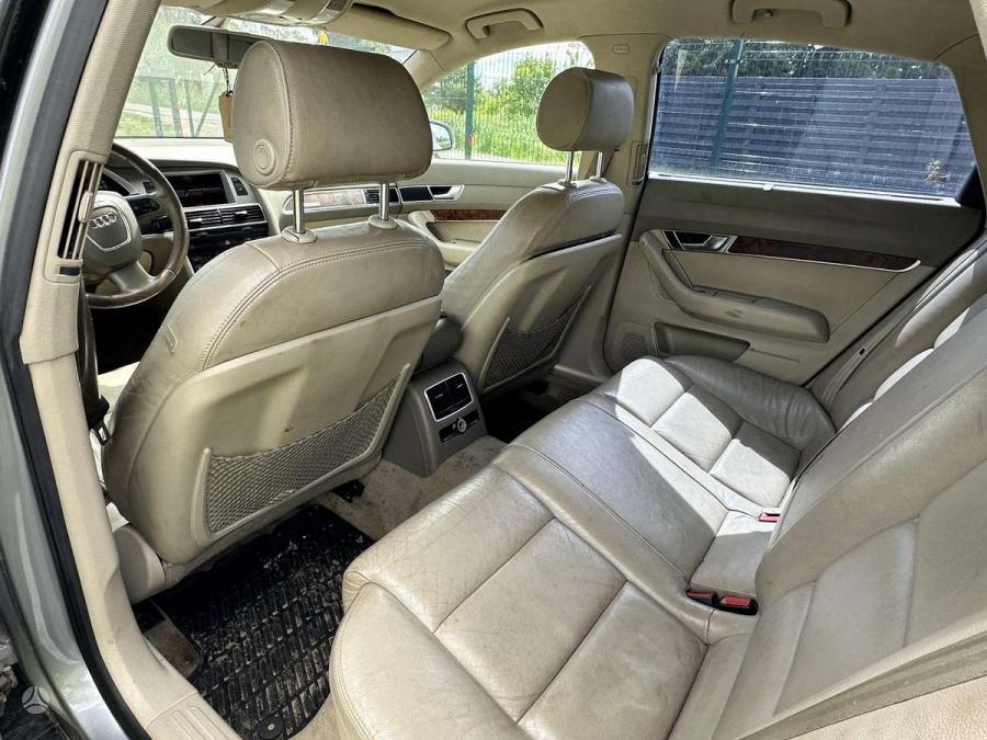 Pelēks Audi A6 2006 Viļņa, ar dzinēja tilpumu 2.97 L un nobraukumu 350 tūkst. km par 1950 €, foto 10 vietnē AUTOMOTO.COM.LV