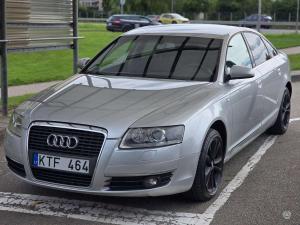 Pelēks Audi A6 2006 Šauļi, ar dzinēja tilpumu 1.97 L un nobraukumu 400 tūkst. km par 2600 €, foto  vietnē AUTOMOTO.COM.LV