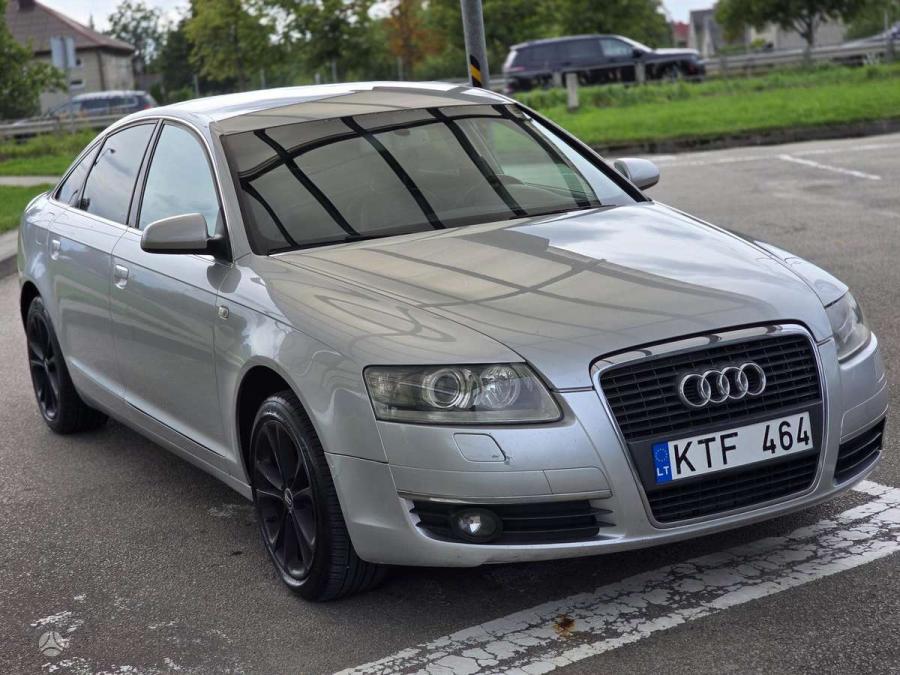 Pelēks Audi A6 2006 Šauļi, ar dzinēja tilpumu 1.97 L un nobraukumu 400 tūkst. km par 2600 €, foto 3 vietnē AUTOMOTO.COM.LV