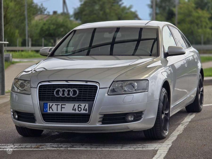 Pelēks Audi A6 2006 Šauļi, ar dzinēja tilpumu 1.97 L un nobraukumu 400 tūkst. km par 2600 €, foto 4 vietnē AUTOMOTO.COM.LV