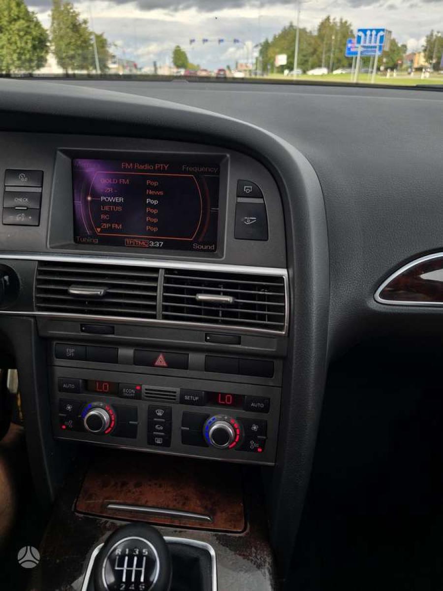 Pelēks Audi A6 2006 Šauļi, ar dzinēja tilpumu 1.97 L un nobraukumu 400 tūkst. km par 2600 €, foto 19 vietnē AUTOMOTO.COM.LV