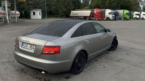 Grey Audi A6 2006 in Kelme, with an engine capacity of 3.00 L and mileage of 340 thousand km for 2500 €, photo 4 on AUTOMOTO.COM.LV
