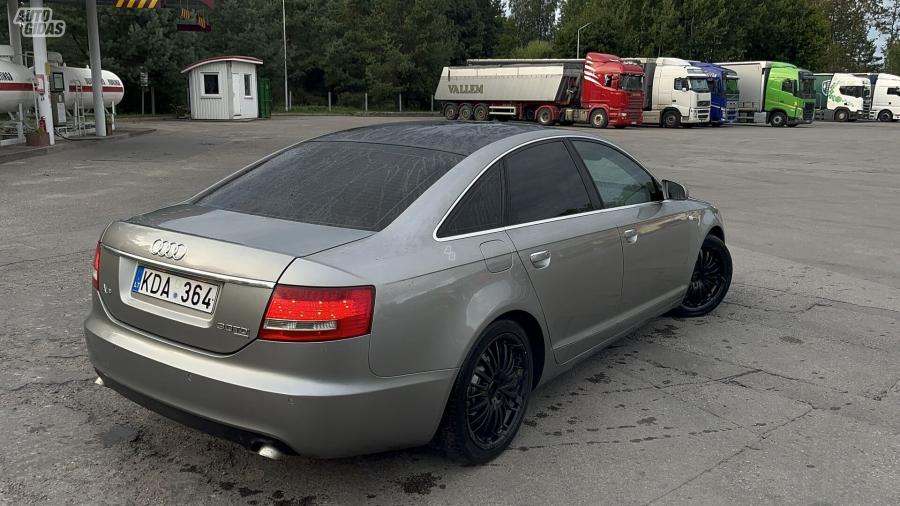 Grey Audi A6 2006 in Kelme, with an engine capacity of 3.00 L and mileage of 340 thousand km for 2500 €, photo 4 on AUTOMOTO.COM.LV