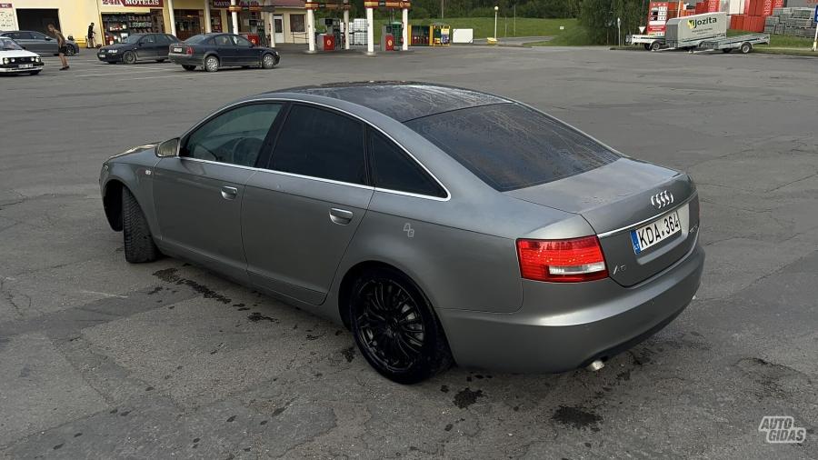 Grey Audi A6 2006 in Kelme, with an engine capacity of 3.00 L and mileage of 340 thousand km for 2500 €, photo 5 on AUTOMOTO.COM.LV