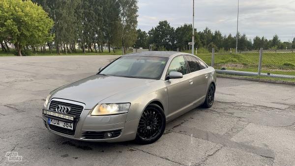 Pelēks Audi A6 2006 Kelmė, ar dzinēja tilpumu 3.00 L un nobraukumu 340 tūkst. km par 2500 €, foto 3 vietnē AUTOMOTO.COM.LV