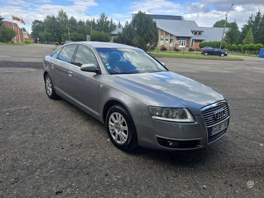 Grey Audi A6 2006 in Jurbarkas, with an engine capacity of 2.97 L and mileage of 290 thousand km for 2550 €, photo 1 on AUTOMOTO.COM.LV
