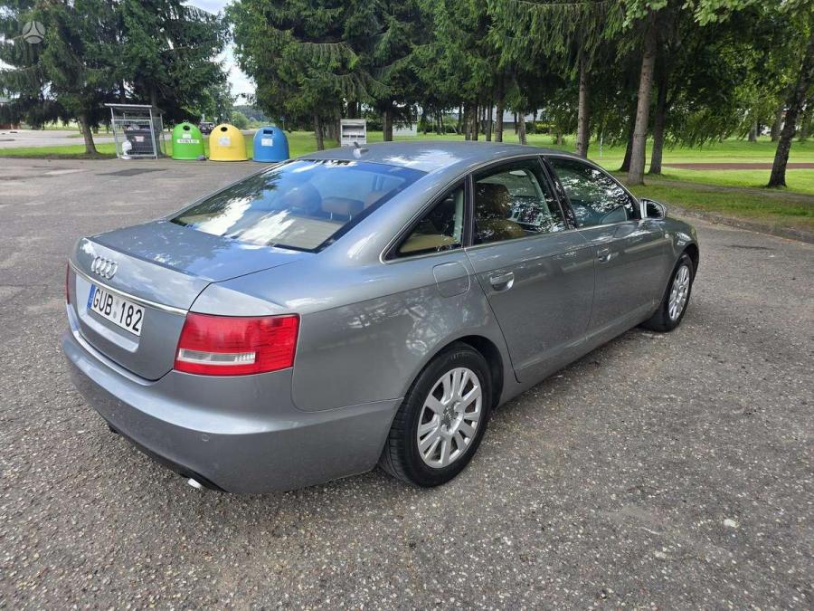 Grey Audi A6 2006 in Jurbarkas, with an engine capacity of 2.97 L and mileage of 290 thousand km for 2550 €, photo 3 on AUTOMOTO.COM.LV