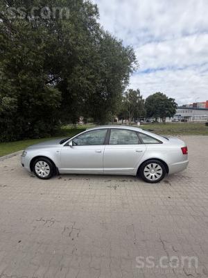 Pelēks Audi A6 2006 Liepāja, ar dzinēja tilpumu 2.40 L un nobraukumu 281 tūkst. km par 1700 €, foto 3 vietnē AUTOMOTO.COM.LV