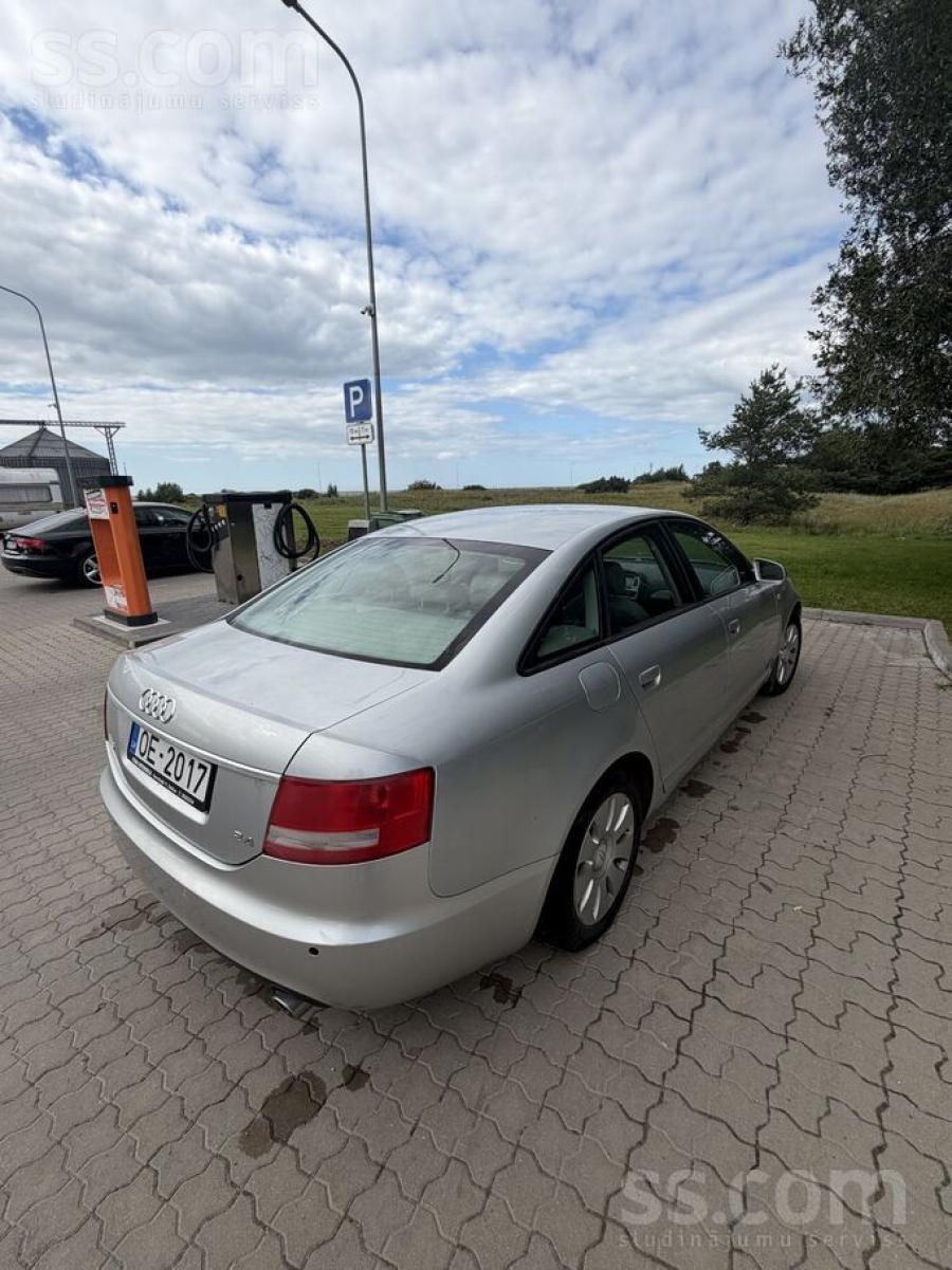 Pelēks Audi A6 2006 Liepāja, ar dzinēja tilpumu 2.40 L un nobraukumu 281 tūkst. km par 1700 €, foto 9 vietnē AUTOMOTO.COM.LV