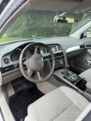 Pelēks Audi A6 2006 Liepāja, ar dzinēja tilpumu 2.40 L un nobraukumu 281 tūkst. km par 1700 €, foto 11 vietnē AUTOMOTO.COM.LV