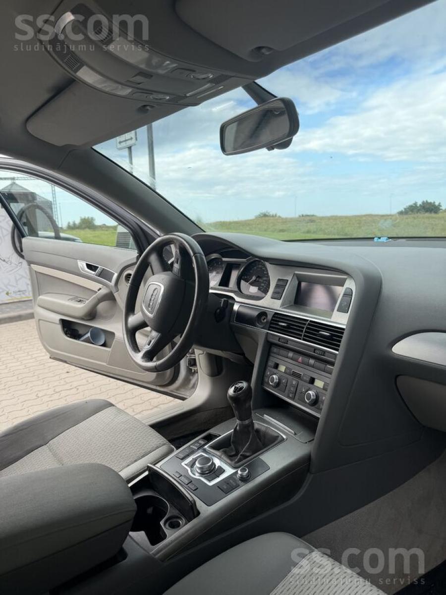 Pelēks Audi A6 2006 Liepāja, ar dzinēja tilpumu 2.40 L un nobraukumu 281 tūkst. km par 1700 €, foto 12 vietnē AUTOMOTO.COM.LV