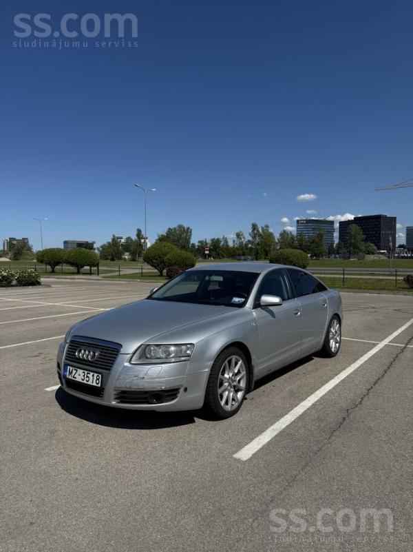 Pelēks Audi A6 2006 Rīga, ar dzinēja tilpumu 2.00 L un nobraukumu 350 tūkst. km par 2000 €, foto 1 vietnē AUTOMOTO.COM.LV