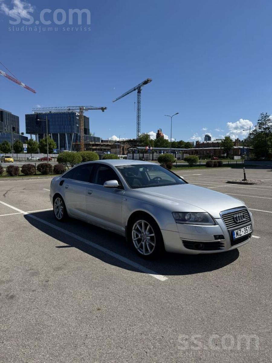 Grey Audi A6 2006 in Riga, with an engine capacity of 2.00 L and mileage of 350 thousand km for 2000 €, photo 3 on AUTOMOTO.COM.LV