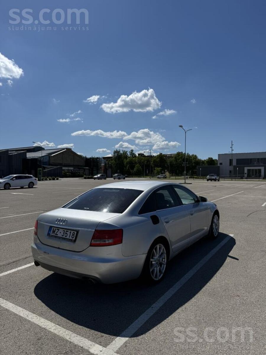 Grey Audi A6 2006 in Riga, with an engine capacity of 2.00 L and mileage of 350 thousand km for 2000 €, photo 4 on AUTOMOTO.COM.LV