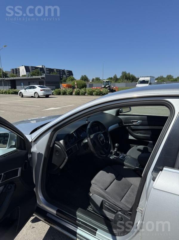 Pelēks Audi A6 2006 Rīga, ar dzinēja tilpumu 2.00 L un nobraukumu 350 tūkst. km par 2000 €, foto 6 vietnē AUTOMOTO.COM.LV