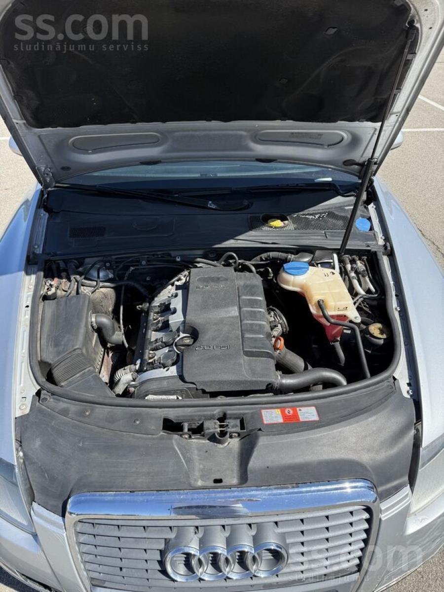 Grey Audi A6 2006 in Riga, with an engine capacity of 2.00 L and mileage of 350 thousand km for 2000 €, photo 8 on AUTOMOTO.COM.LV