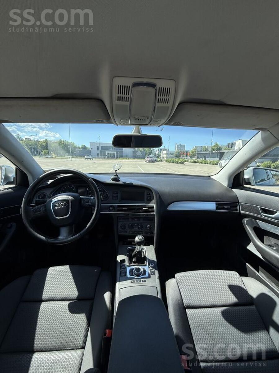 Grey Audi A6 2006 in Riga, with an engine capacity of 2.00 L and mileage of 350 thousand km for 2000 €, photo 11 on AUTOMOTO.COM.LV