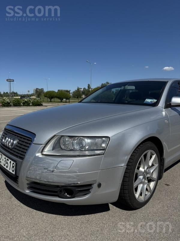 Grey Audi A6 2006 in Riga, with an engine capacity of 2.00 L and mileage of 350 thousand km for 2000 €, photo 9 on AUTOMOTO.COM.LV