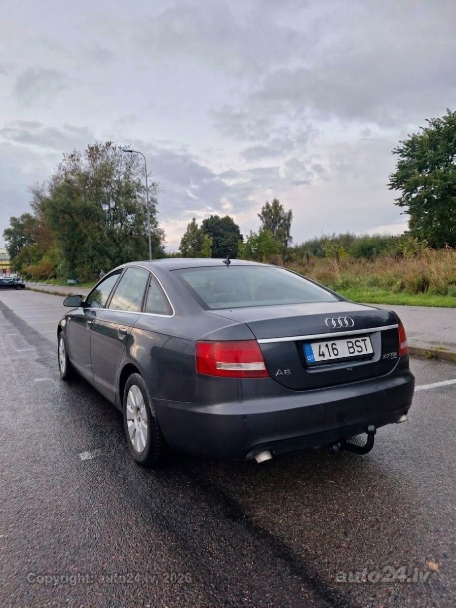 Grey Audi A6 2006 in Tallinn, with an engine capacity of 2.70 L and mileage of 430 thousand km for 2399 €, photo 4 on AUTOMOTO.COM.LV