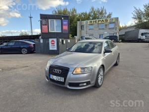 Grey Audi A6 2006 in Riga, with an engine capacity of 3.00 L and mileage of 334 thousand km for 2290 €, photo  on AUTOMOTO.COM.LV