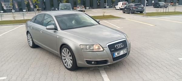 Audi A6 2006 in Kaunas on AUTOMOTO.COM.LV Grey Audi A6 2006 in Kaunas, with an engine capacity of 3.00 L and mileage of 385 thousand km for 3295 €, photo 4 on AUTOMOTO.COM.LV