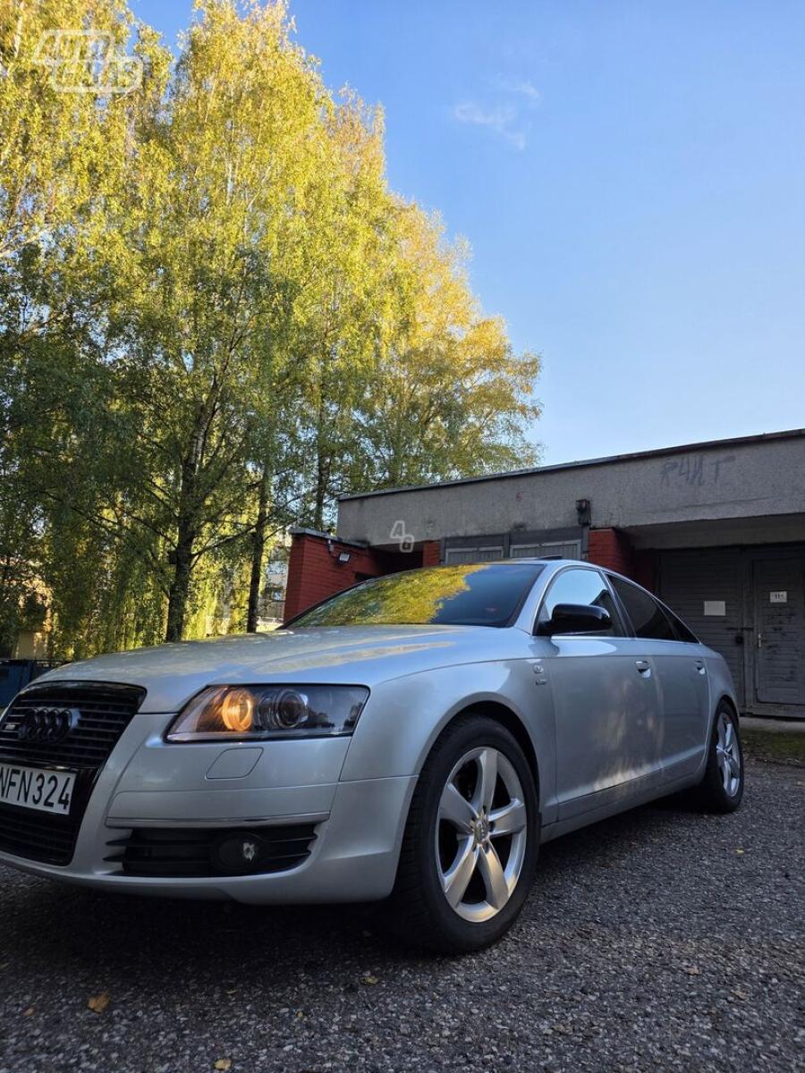 Pelēks Audi A6 2006 Viļņa, ar dzinēja tilpumu 3.00 L un nobraukumu 210 tūkst. km par 3300 €, foto 8 vietnē AUTOMOTO.COM.LV