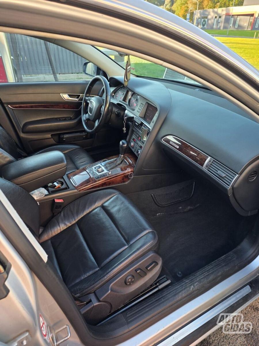 Pelēks Audi A6 2006 Viļņa, ar dzinēja tilpumu 3.00 L un nobraukumu 210 tūkst. km par 3300 €, foto 20 vietnē AUTOMOTO.COM.LV