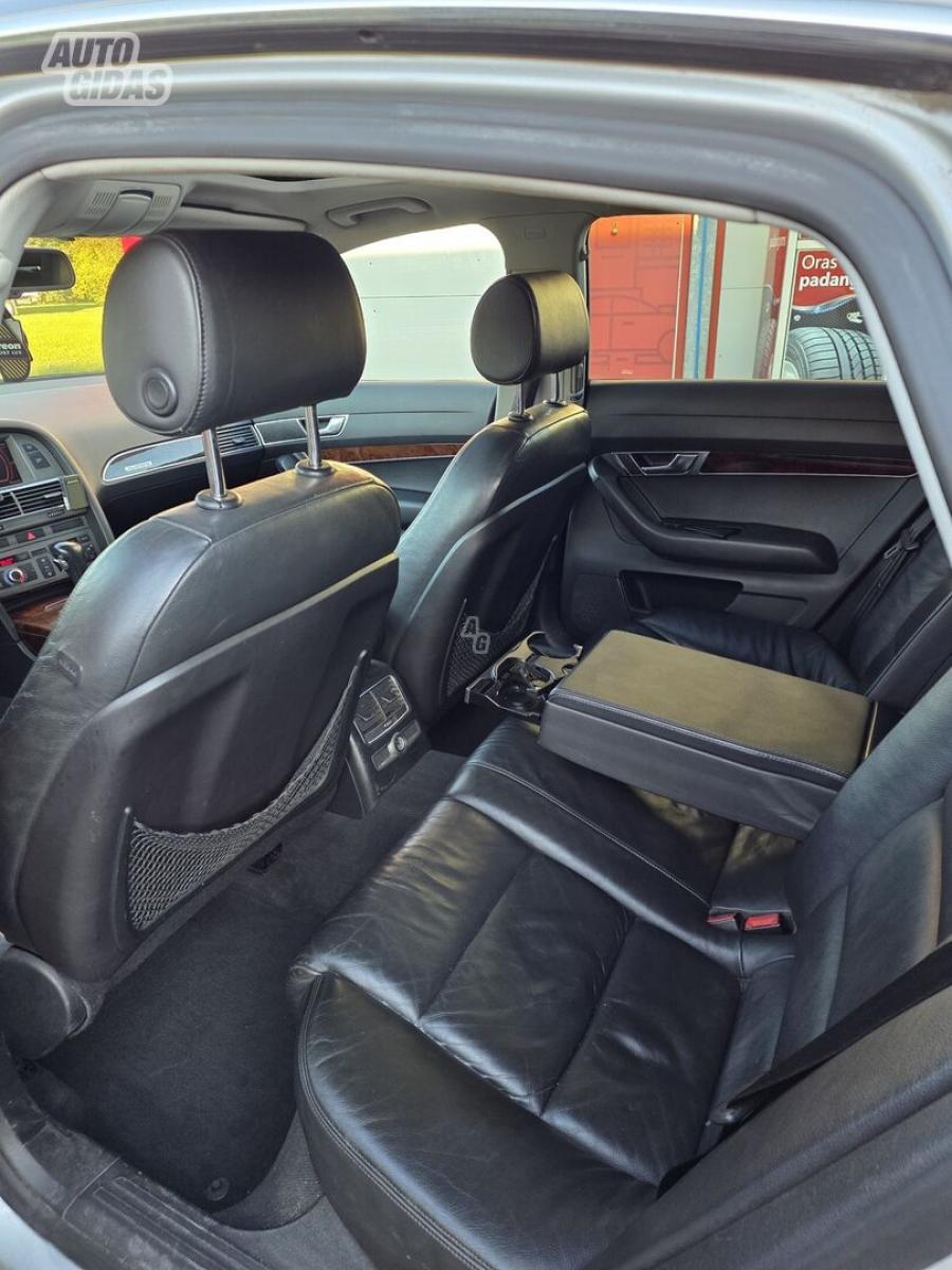 Pelēks Audi A6 2006 Viļņa, ar dzinēja tilpumu 3.00 L un nobraukumu 210 tūkst. km par 3300 €, foto 22 vietnē AUTOMOTO.COM.LV