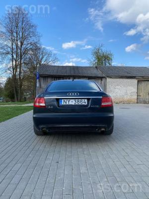 Grey Audi A6 2007 in Balvi, with an engine capacity of 3.00 L and mileage of 304 thousand km for 4200 €, photo 2 on AUTOMOTO.COM.LV