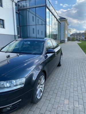 Grey Audi A6 2007 in Balvi, with an engine capacity of 3.00 L and mileage of 304 thousand km for 4200 €, photo 4 on AUTOMOTO.COM.LV