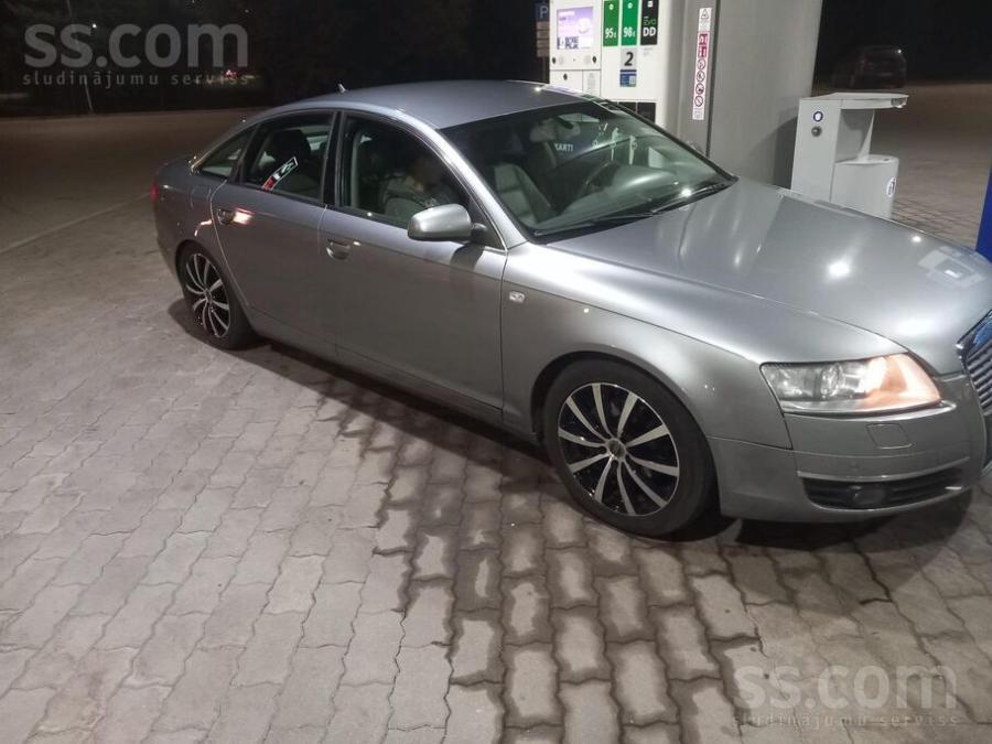 Grey Audi A6 2007 in Riga, with an engine capacity of 2.40 L and mileage of 299 thousand km for 2200 €, photo 3 on AUTOMOTO.COM.LV