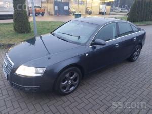 Grey Audi A6 2007 in Valmiera, with an engine capacity of 3.00 L and mileage of 275 thousand km for 4990 €, photo  on AUTOMOTO.COM.LV