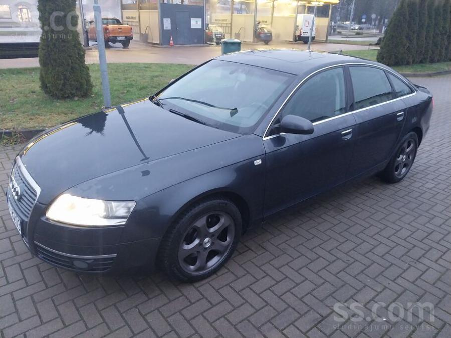 Grey Audi A6 2007 in Valmiera, with an engine capacity of 3.00 L and mileage of 275 thousand km for 4990 €, photo 1 on AUTOMOTO.COM.LV