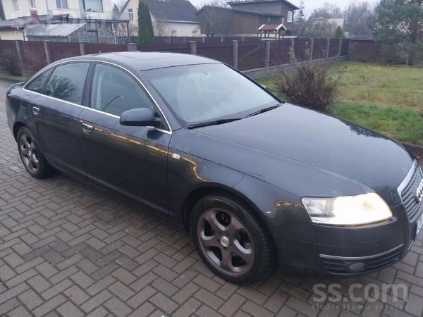 Pelēks Audi A6 2007 Valmiera, ar dzinēja tilpumu 3.00 L un nobraukumu 275 tūkst. km par 4990 €, foto 3 vietnē AUTOMOTO.COM.LV