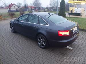 Grey Audi A6 2007 in Valmiera, with an engine capacity of 3.00 L and mileage of 275 thousand km for 4990 €, photo 7 on AUTOMOTO.COM.LV