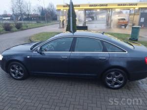 Grey Audi A6 2007 in Valmiera, with an engine capacity of 3.00 L and mileage of 275 thousand km for 4990 €, photo 8 on AUTOMOTO.COM.LV
