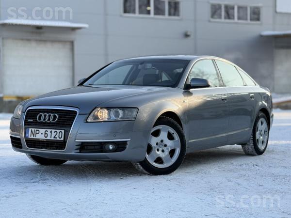 Grey Audi A6 2007 in Riga, with an engine capacity of 2.70 L and mileage of 368 thousand km for 3199 €, photo 2 on AUTOMOTO.COM.LV