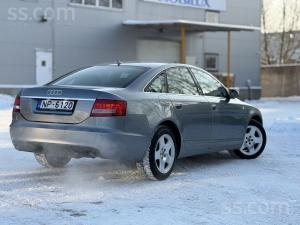 Grey Audi A6 2007 in Riga, with an engine capacity of 2.70 L and mileage of 368 thousand km for 3199 €, photo 5 on AUTOMOTO.COM.LV
