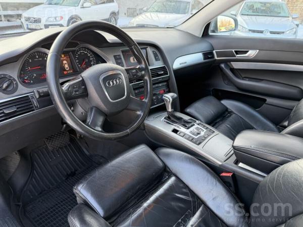 Grey Audi A6 2007 in Riga, with an engine capacity of 2.70 L and mileage of 368 thousand km for 3199 €, photo 7 on AUTOMOTO.COM.LV