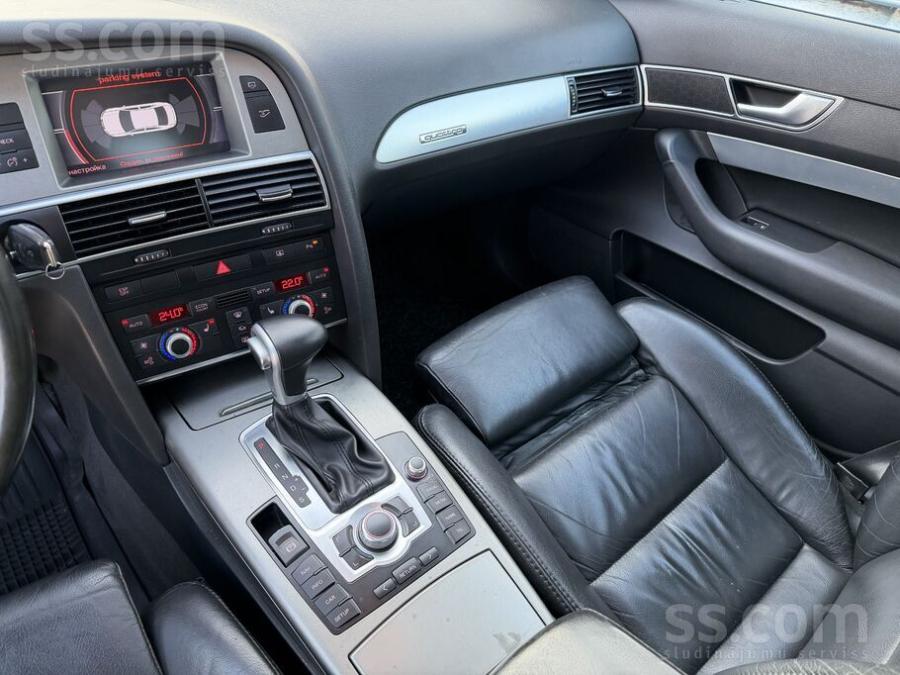 Grey Audi A6 2007 in Riga, with an engine capacity of 2.70 L and mileage of 368 thousand km for 3199 €, photo 9 on AUTOMOTO.COM.LV