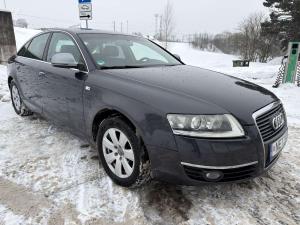 Pelēks Audi A6 2007 Viļņa, ar dzinēja tilpumu 2.70 L un nobraukumu 388 tūkst. km par 3650 €, foto  vietnē AUTOMOTO.COM.LV