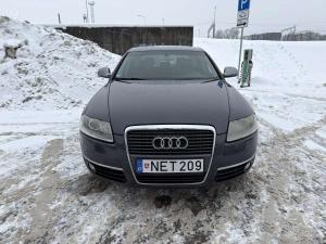 Grey Audi A6 2007 in Vilnius, with an engine capacity of 2.70 L and mileage of 388 thousand km for 3650 €, photo 2 on AUTOMOTO.COM.LV