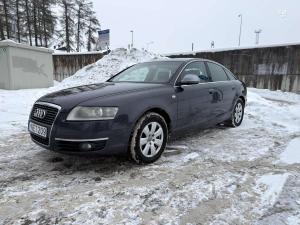 Grey Audi A6 2007 in Vilnius, with an engine capacity of 2.70 L and mileage of 388 thousand km for 3650 €, photo 3 on AUTOMOTO.COM.LV