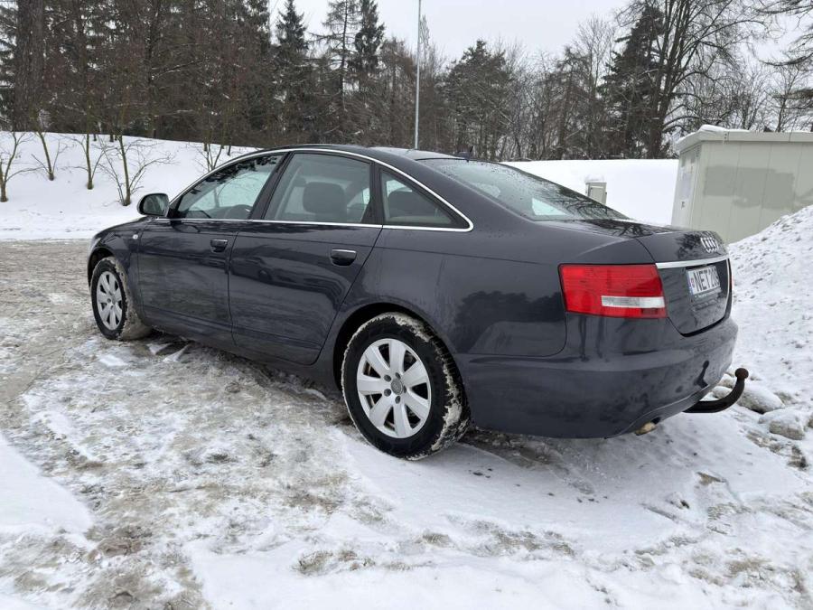 Grey Audi A6 2007 in Vilnius, with an engine capacity of 2.70 L and mileage of 388 thousand km for 3650 €, photo 5 on AUTOMOTO.COM.LV